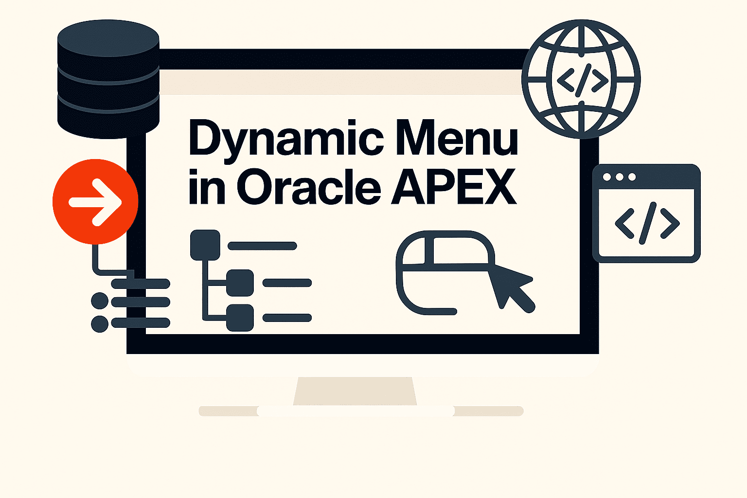 Menú Dinámico en Oracle Apex - Soluciones HardSoft SAS